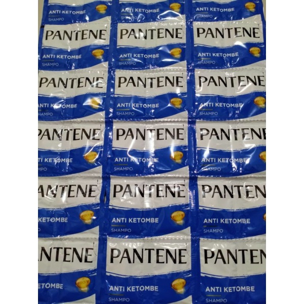 Jual Shampoo Pantene Biru Anti Ketombe 24 Sachet @5ml | Shopee Indonesia