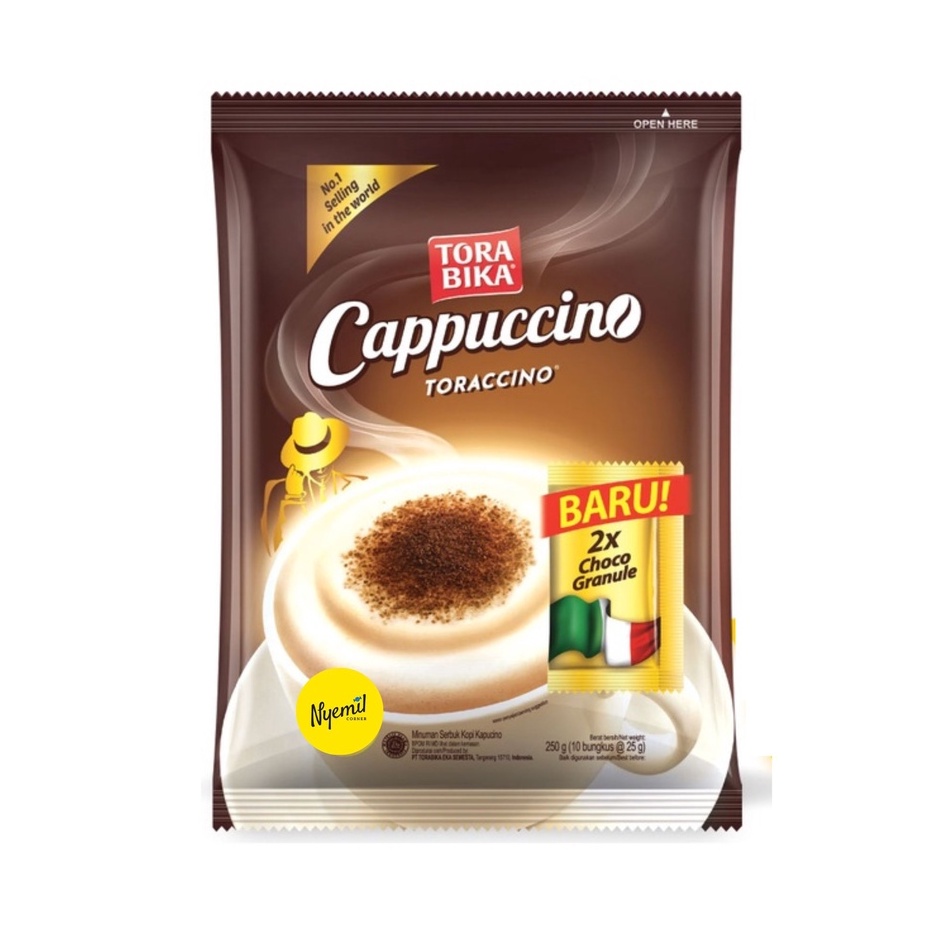 Jual Torabika Cappuccino Kopi 25gr x 10pcs | Shopee Indonesia