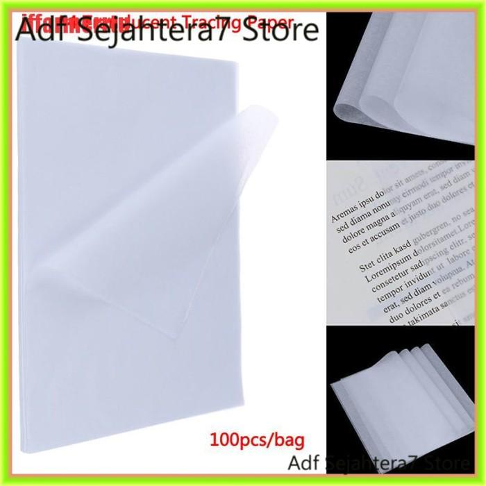 Jual Paper | [Ds] 100Pcs Kertas A4 Tembus Cahaya Untuk Menjiplak Gambar ...
