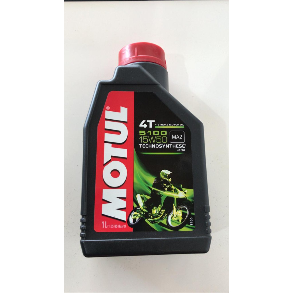 Jual Oli Motul 5100 Oli Motor 4T 15W 50 Ester Technosynthese 1 Liter ...