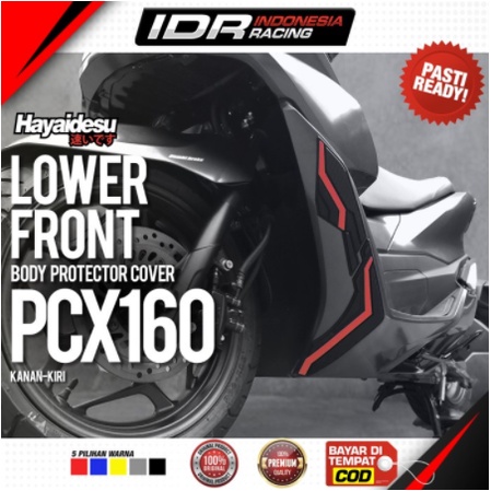 Jual Lower Front Cover PCX 160 Hayaidesu Rubber Karet Aksesoris Honda ...