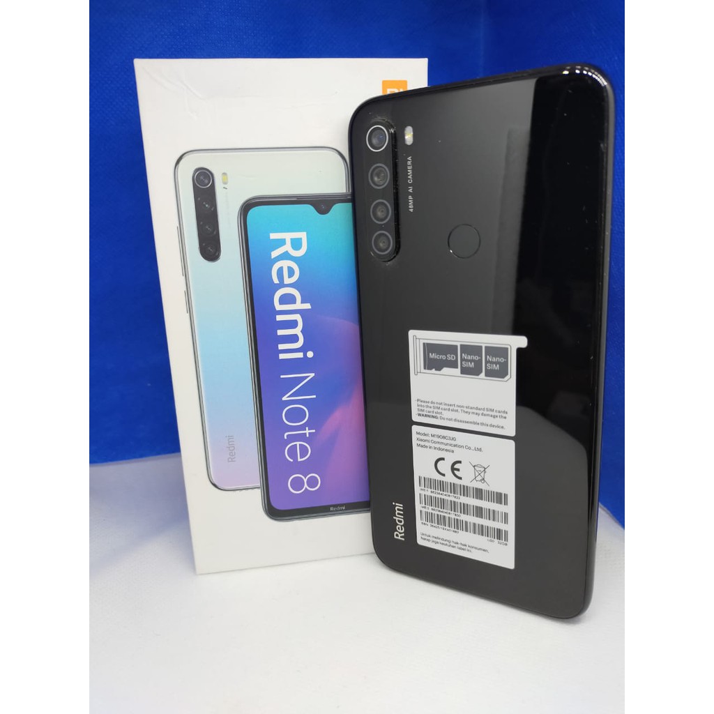 Jual Xiaomi Redmi Note 8 Ram 3 Rom 32GB ( SECOND ) | Shopee Indonesia