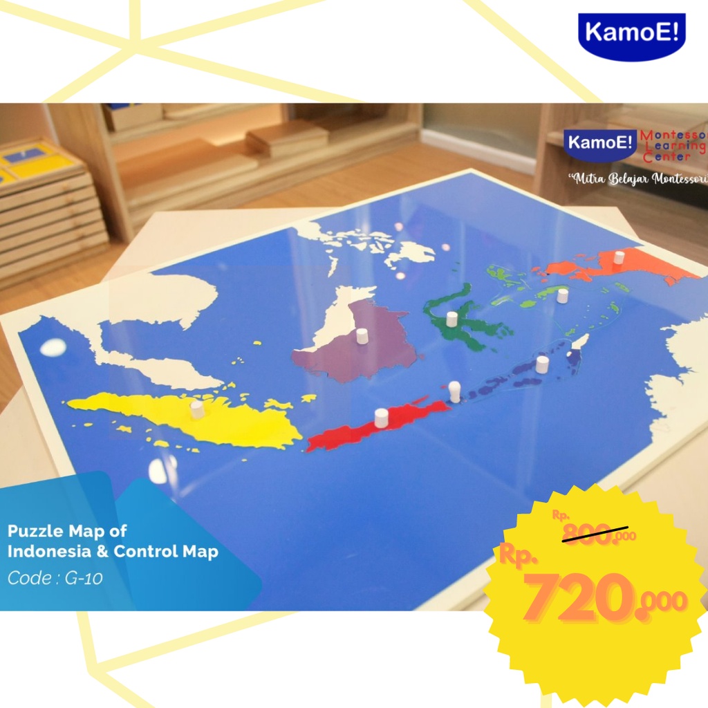 Jual Puzzle Map of Indonesia and Control Map | Shopee Indonesia