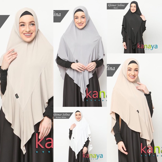 Jual KHIMAR SELINA (Jersey) | Shopee Indonesia