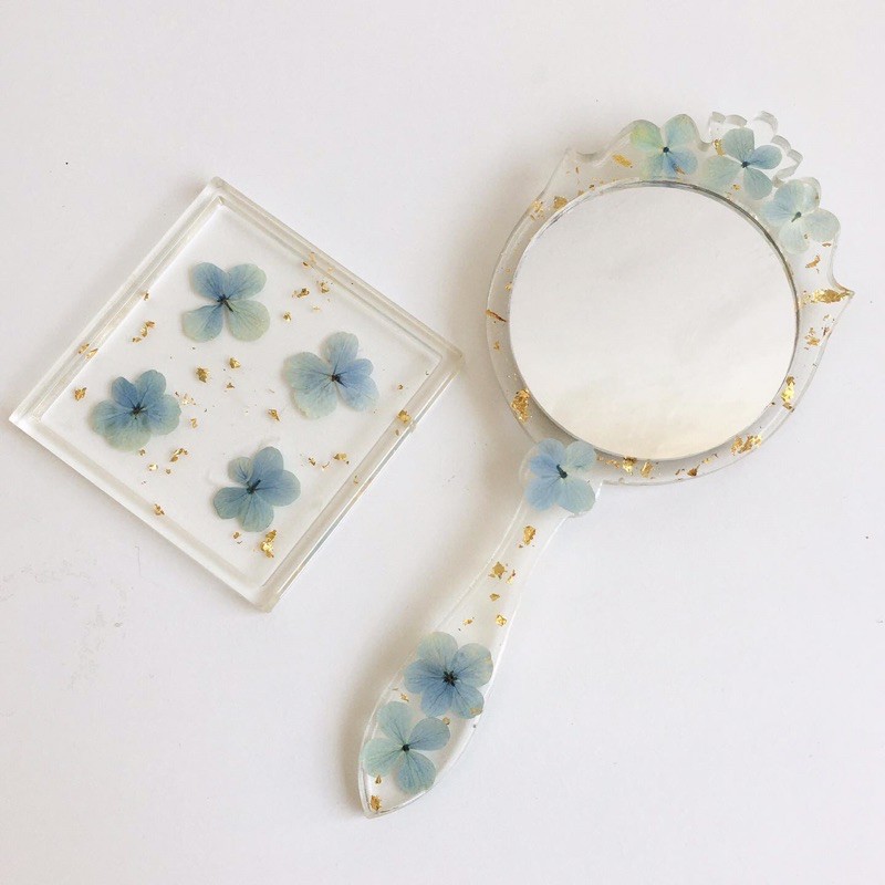 Jual CINDERELLA large size handmirror / cermin / resin mirror | Shopee ...