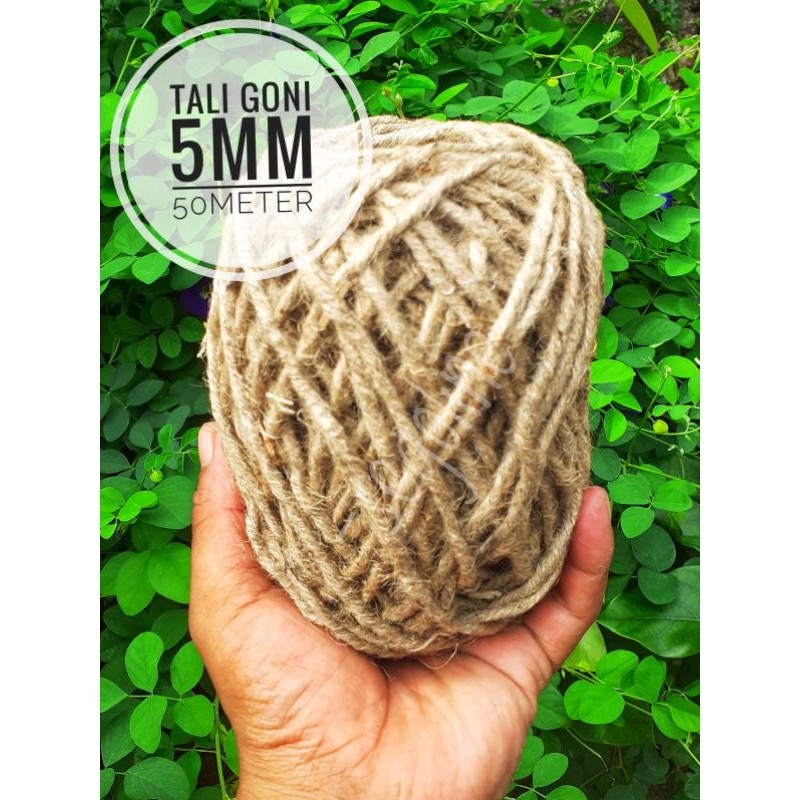Jual TALI GONI~RAMI 5mm|TALI TEBAL|TALI MURAH|VINTAGE~DIY UNIK|HEMP ...