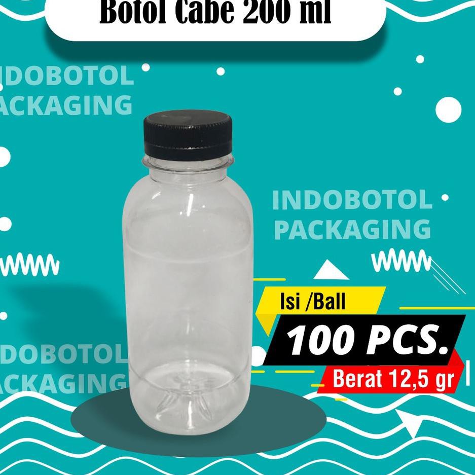 Jual botol plik cabe 200 ml ( isi 50 pcs ) DWK | Shopee Indonesia