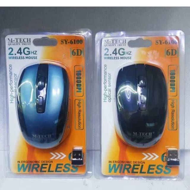 Jual Mouse M-Tech Wireless SY-6100 | Shopee Indonesia
