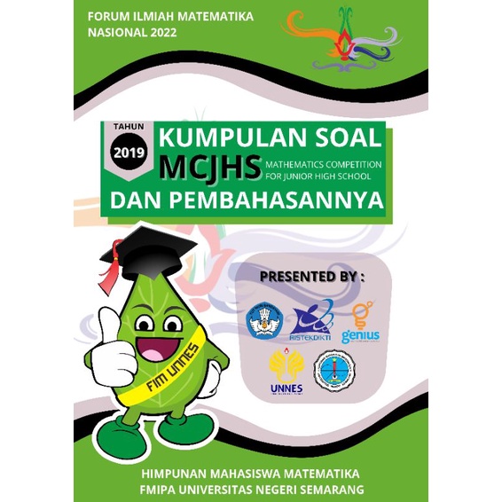 Jual BUKU MCJHS FIMUNNES (SOAL DAN PEMBAHASAN OLIMPIADE MATEMATIKA ...