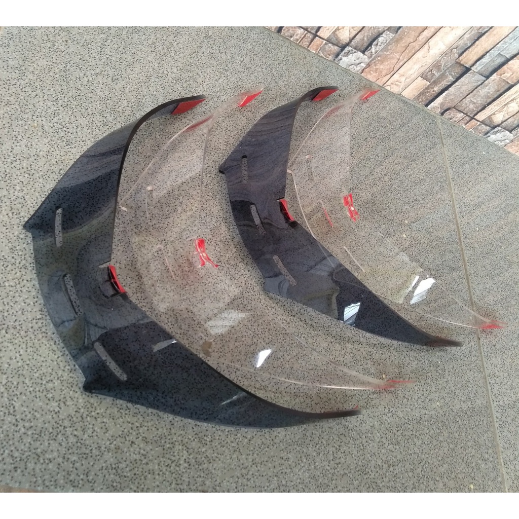 Jual Spoiler helm Vendeta PNP Falcon include 3M || Tambahan Variasi ...