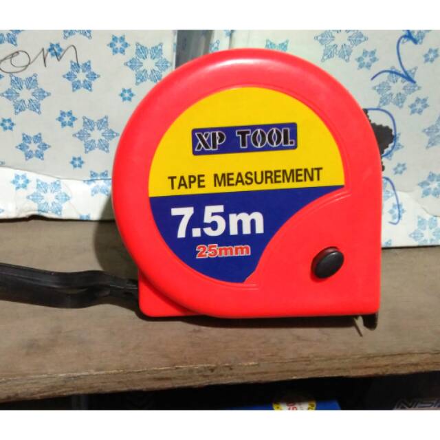 Jual Meteran merk XP TOOL ukuran panjang 7,5 meter | Shopee Indonesia