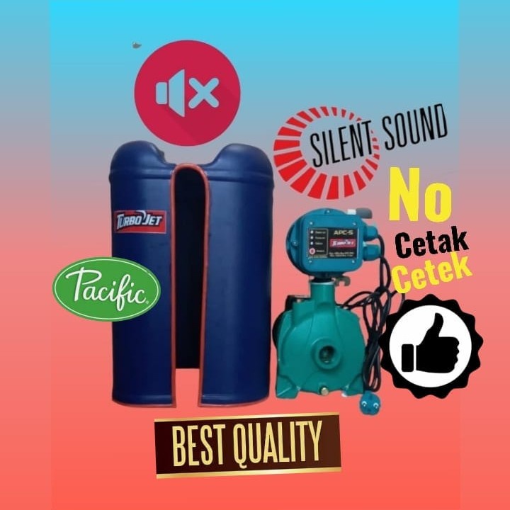 Jual Garansi cover + pompa air Turbo Jet DB 175 otomatis APC automatic ...