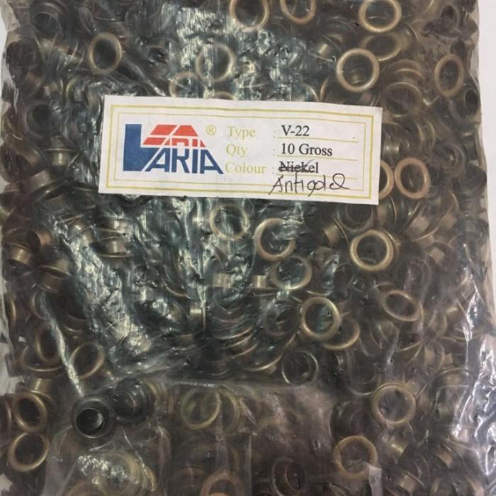 Jual Omya | Mata Ayam 22+Ring / Mata Eyelet 8Mm Antigold / 10Gross ...
