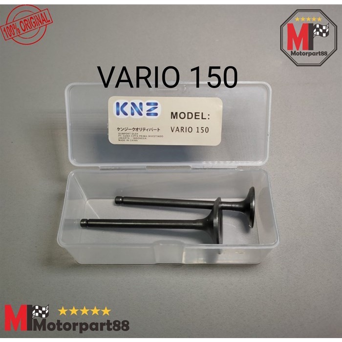 Jual PAYUNG KLEP VALVE SET EX IN VARIO 150 FI KNZ | Shopee Indonesia