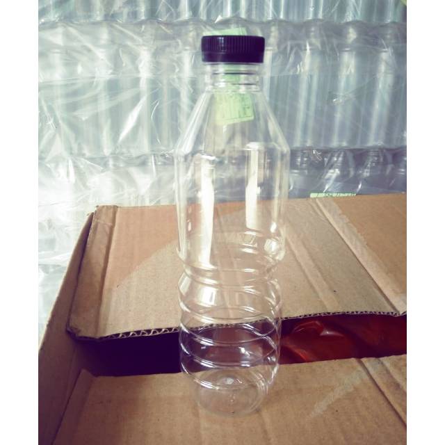 Jual botol plastik 500 ml / botol jamu 500 ml botol minuman murah ...