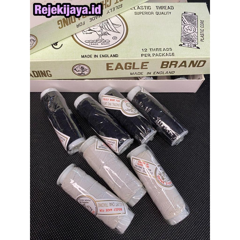 Jual BENANG ELASTIS EAGLE BRAND ISI 16 METER / ELASTIC THREAD EAGLE ...