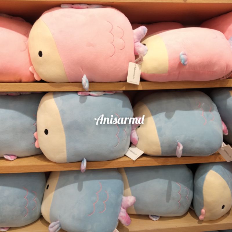 Jual miniso fish pillow / bantal ikan miniso / boneka ikan / bantal ...