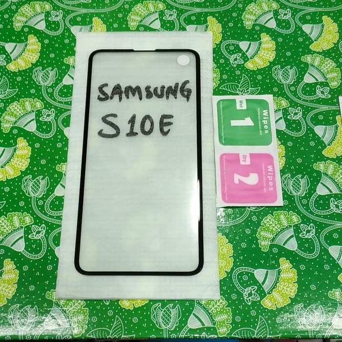 Jual Tempered glass full samsung s10e / s 10e kaca glass full melengkung dan hydrogel bening ...