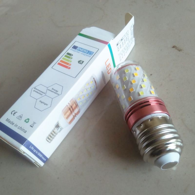 Jual Lampu LED 3 Warna 12 Watt Model Jagung Monochromatic | Shopee ...