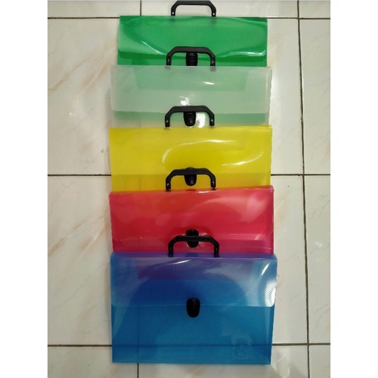 Jual Tas Mika Kancing Jenia/ Map Tas Kancing Polos | Shopee Indonesia