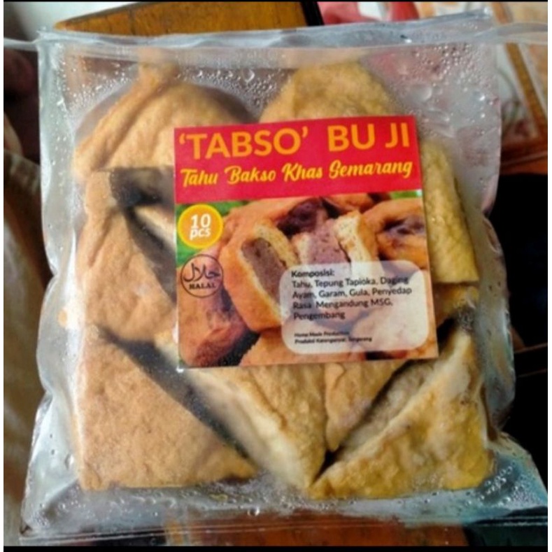 Jual TABSO Bu Ji Tahu Baso isi 10 (tahu baso khas semarang) | Shopee ...