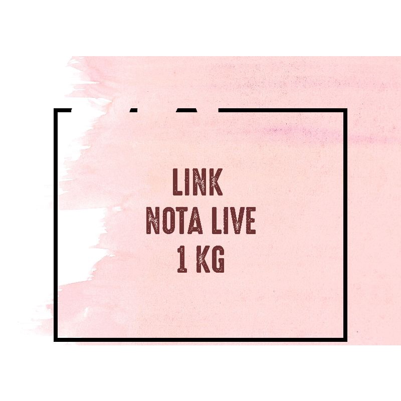 Jual Link Nota Live 1 Kg | Shopee Indonesia