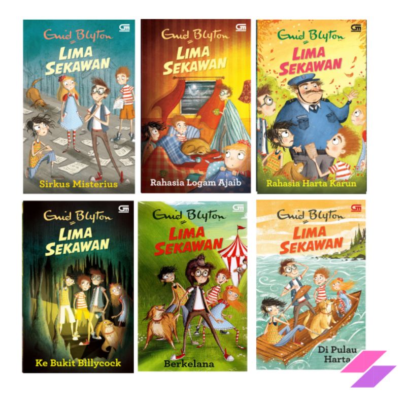 Jual SERI BUKU LIMA SEKAWAN - ENID BLYTON | Shopee Indonesia