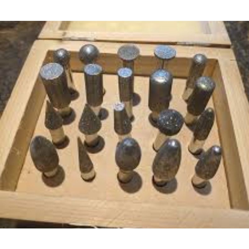Jual Diamond Poit Mata bor intan set 20 pcs 6mm | Shopee Indonesia