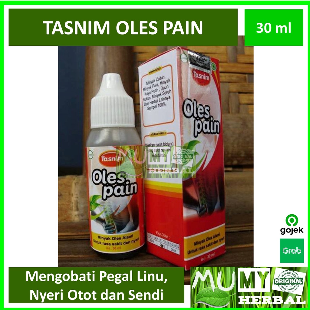 Jual Tasnim Oles Pain Obat Oles Mengatasi Pegal Linu Otot Tulang ...