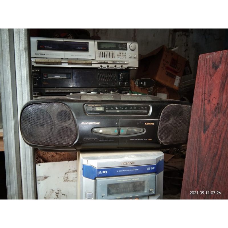 Jual Radio tape compo Polytron Grand Bazzoke | Shopee Indonesia