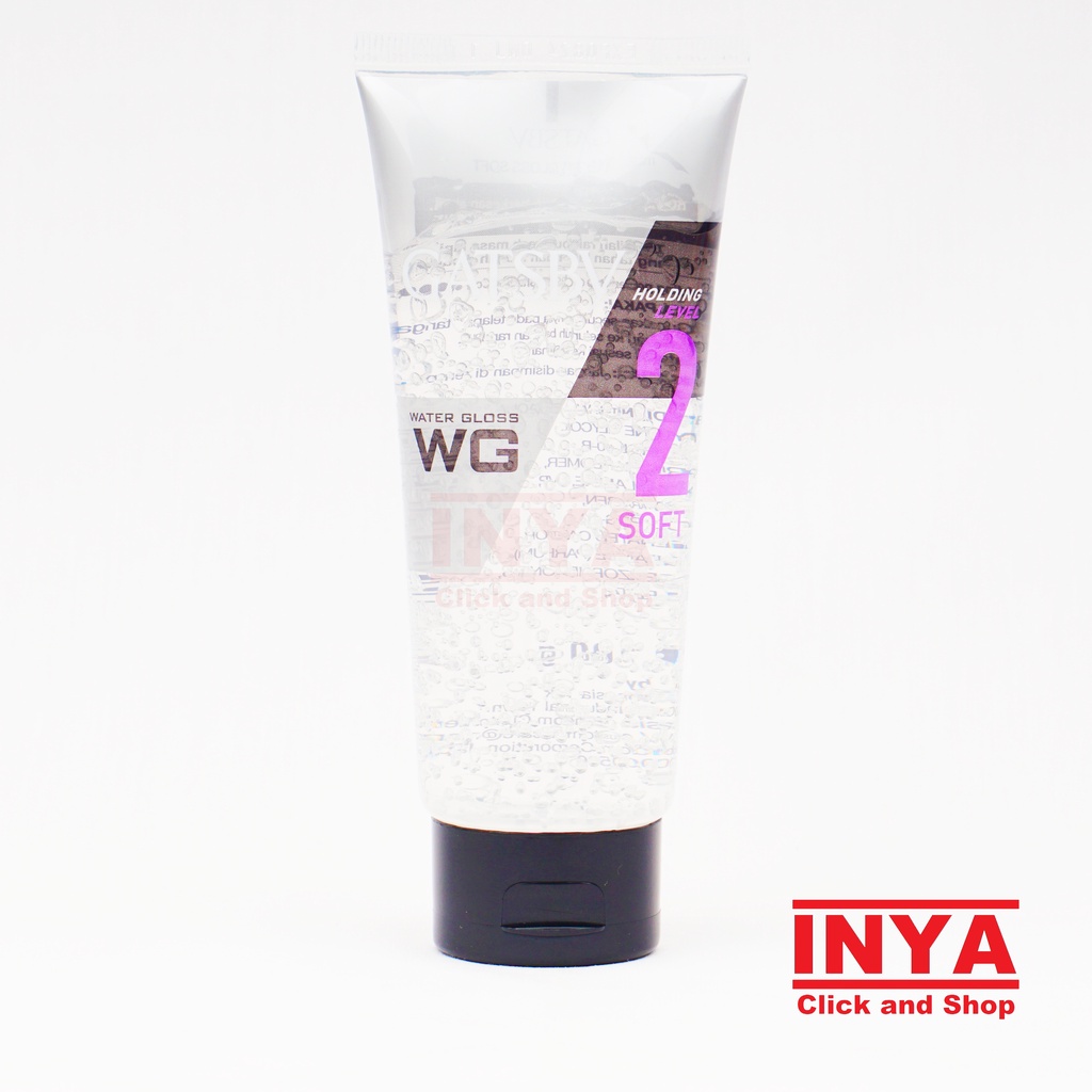 Jual GATSBY WG WATER GLOSS SOFT LEVEL 2 HAIR GEL 100gr | Shopee Indonesia