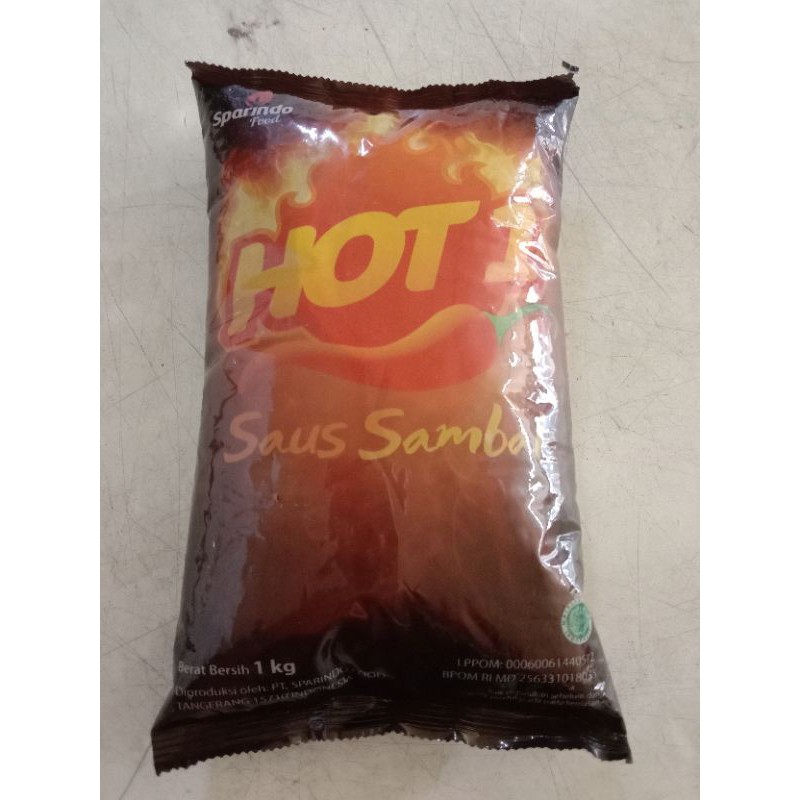 Jual Saos Cabai Hot one 1000g/saus cabai hot 1 | Shopee Indonesia