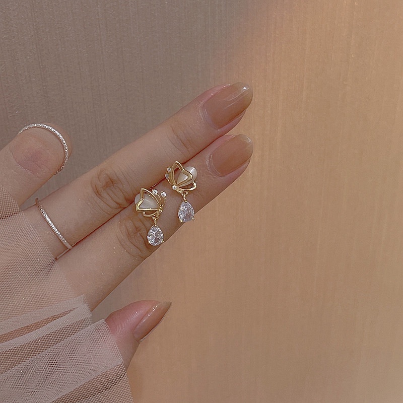 Jual Anting Jovanka Butterfly Anting Stud Anting Model Tusuk Anting ...