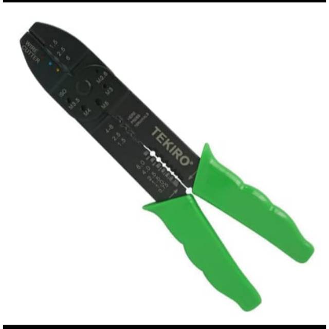 Jual Tang Crimping Tekiro 9" Tang Kupas Kabel Tang Scun Skun | Shopee ...