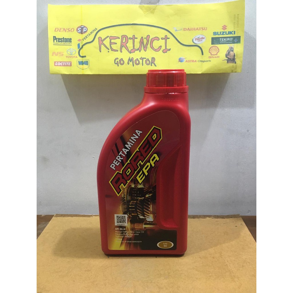 Jual Pertamina Rored EPA SAE 90 1 Liter API GL 4 Oli Transmisi Manual ...