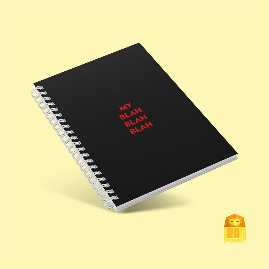 Jual Notes Jilid Ring Spiral Isi Bebas Pilih A6 120 Lembar Hardcover ...