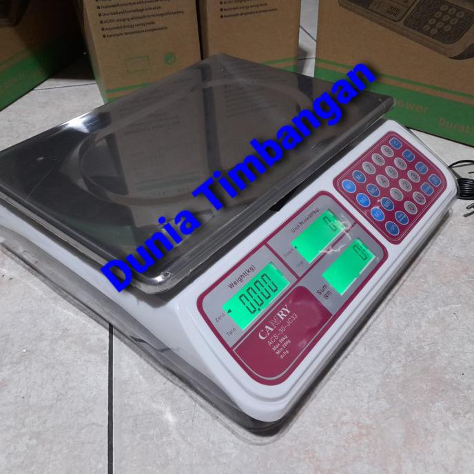 Jual Timbangan Laundry,Ekpedisi,Toko Klontongan Camry Digital Acs Jc33 30Kg Kak_Olip | Shopee ...