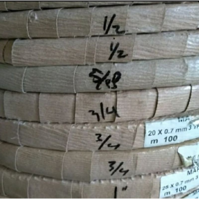 Jual gergaji pita band saw roll 12 Mm x 100 Meter Martin miler | Shopee ...