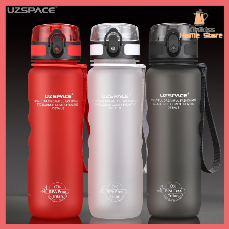 Jual Botol Air Minum UZSPACE Sports Water Bottles Direct Drink or Straw My Bottle for Water ...