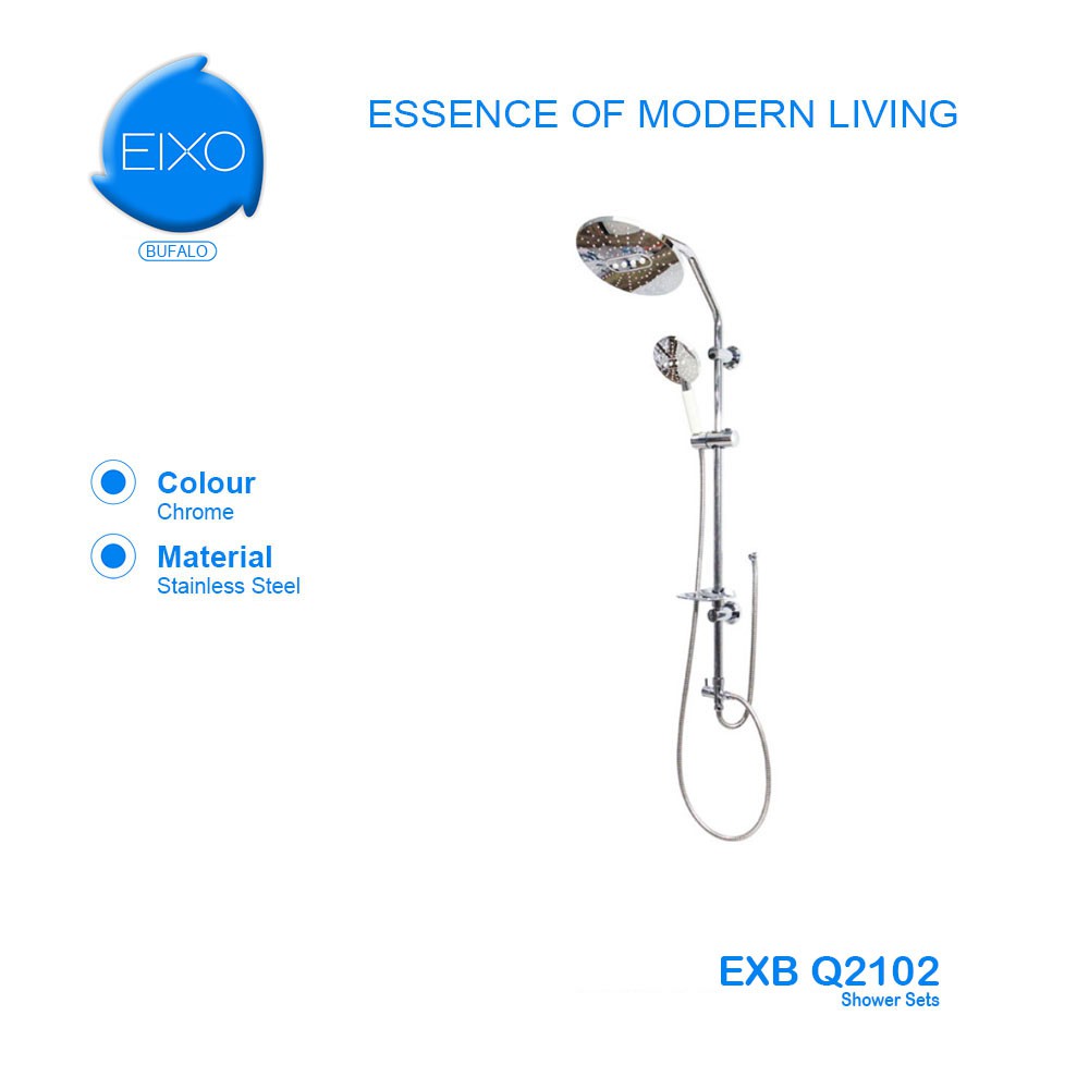Jual EIXO Bufalo EXB Q2102 / Q2107 Shower Column Set Dingin Tiang ...