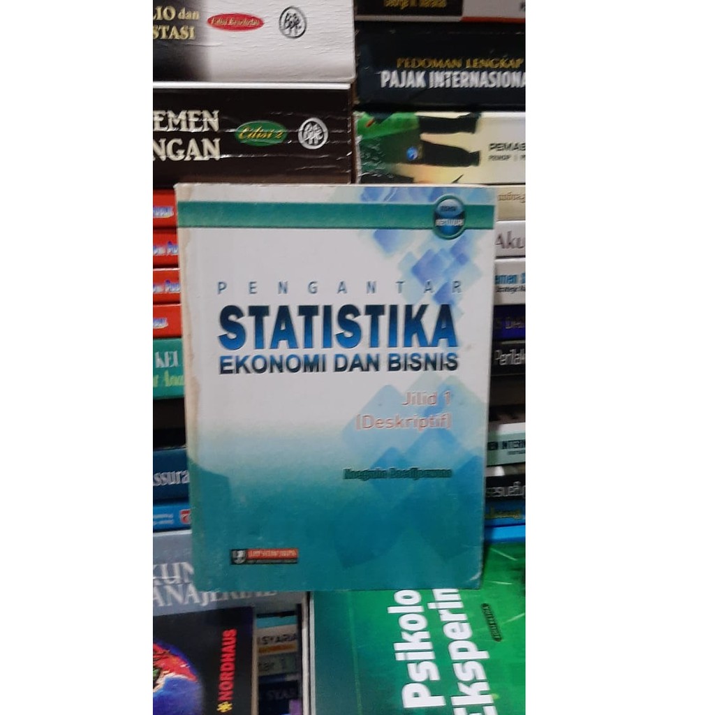 Jual PENGANTAR STATISTIKA EKONOMI DAN BISNIS JILID 1 EDISI 7 NOEGROHO BOEDIJOEWONO | Shopee ...