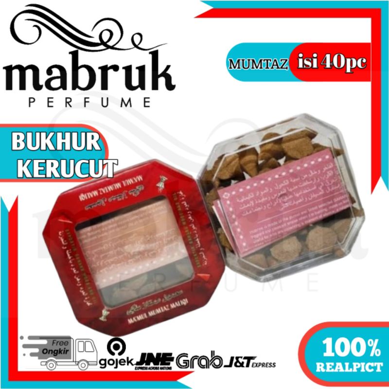 Jual Buhur Bukhur Ma'mul Mumtaz Maliki 1 pak isi 41pcs Krucut gahru ...