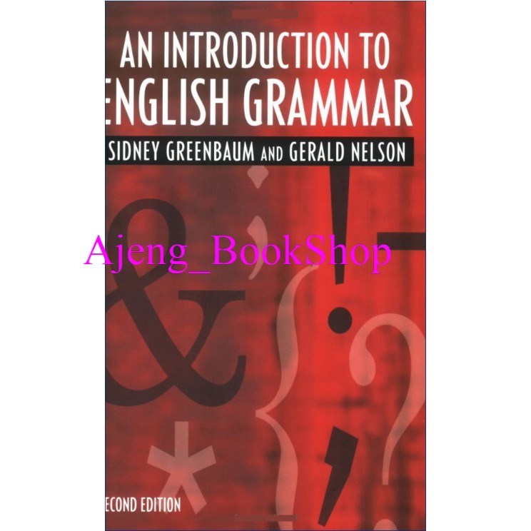 Jual Buku Bahasa - An Introduction to English Grammar, Longman Grammar ...
