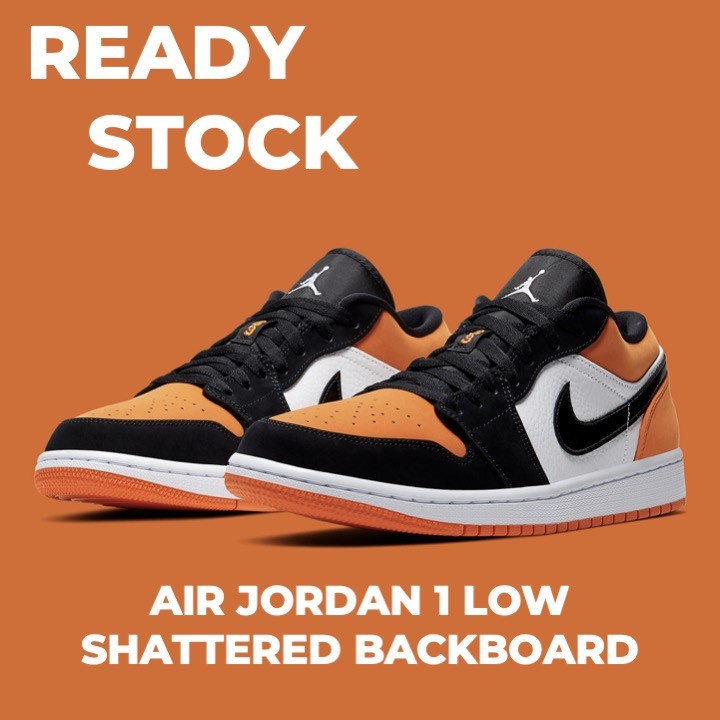 Jual Nike Air Jordan 1 Low Shattered Backboard | Shopee Indonesia