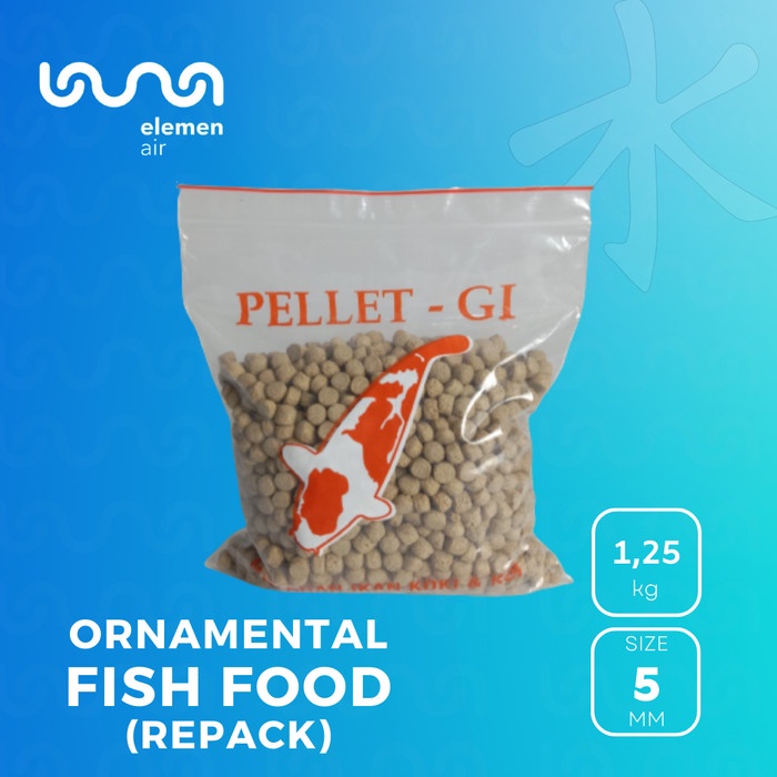 Jual CPPETINDO Breeder Pro Fish Food Pakan Ikan Koi 5mm - 1,25 kg ...