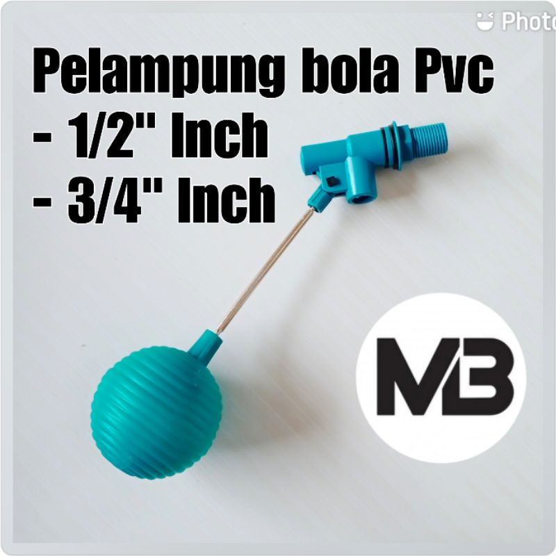 Jual Pelampung Bola Pvc 1/2" dan 3/4" Inch I Pelampung Toren Bak Mandi ...