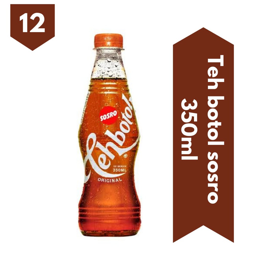 Jual Teh botol sosro 350Ml isi 12 Pcs | Shopee Indonesia