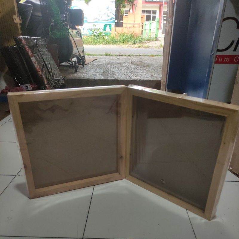 Jual Frame foto bingkai foto figura foto 30x30 box 2D 3D scrapbook ...