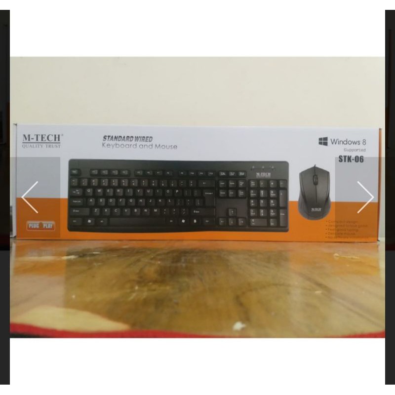 Jual Keyboard M-tech STK-06 Keyboard Mouse+Combo Keyboard mouse Mtech ...