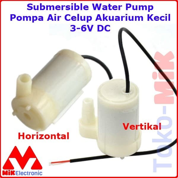 Jual SUBMERSIBLE WATER PUMP POMPA AIR KECIL CELUP 3-6V DC PANCURAN ...